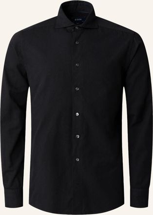 Eton Jeanshemd Slim Fit schwarz