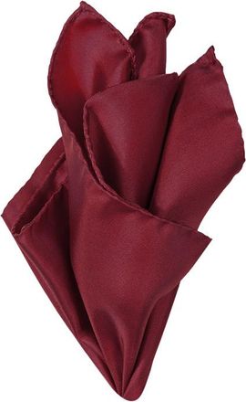 Ascot Herren Einstecktuch rot