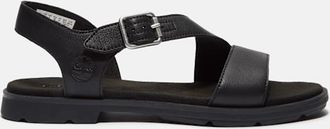 Timberland Calista Bay Sandale mit Fersenriemen f&uuml;r Damen in Schwarz, Damen, Schwarz, Gr&ouml;&szlig;e