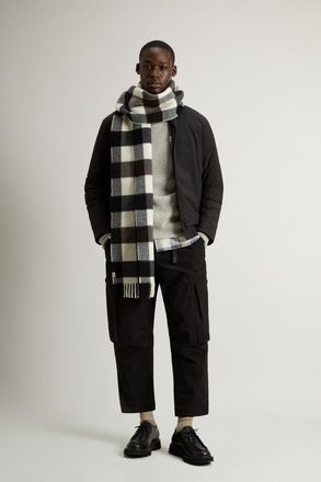 Woolrich Herren Gefütterte Cloud-Bomberjacke Schwarz Größe XXL