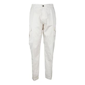 Eleventy Homme, Pantalons, Beige, Taille: W33 Cargo Tapered Pantalons