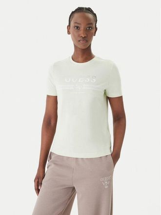 Guess T-Shirt V6GI07 K2968 Gr&uuml;n Regular Fit