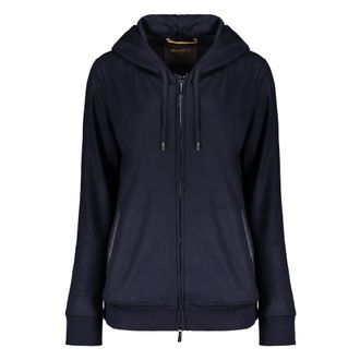 Moorer Durchzipp-Hoodie - - Sweatshirts & Hoodies - Damen - Blau - L