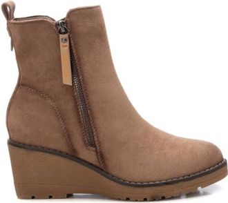Refresh Bottines Femme Taupe - Chaussures confortables et polyvalentes - Mode décontractée - Modèle 17100902 (Taille37)
