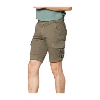 Mason's Homme, Shorts, Vert, Taille: XL Bermudas bolsillos