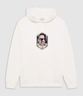 Dr&ocirc;le de Monsieur Sweatshirt Hoodie Casino Scene Off White