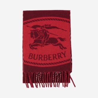 Burberry Cashmere Scarf - Red