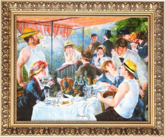 GOEBEL Wandbild 60,5 x 50,5 cm Frühstück der Ruderer Auguste Renoir - Artis Orbis