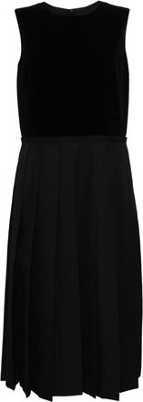 Comme Des Garçons Ärmelloses Kleid - Schwarz