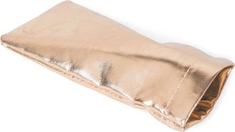 styleBREAKER Etui Brillenetui Metallic mit Putztuch