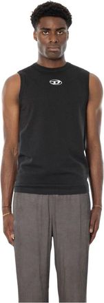 Diesel Homme, Tops, Noir, Taille: M T-Bisco-Iod Top