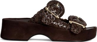 Pons Quintana Femme, Chaussures, Brun, Taille: 39 EU Dona Wedge Sandal