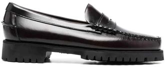 Sebago Sandalen - Bordeaux Leather Sandals With Polished Finish - Gr. 8 - in Schwarz - für Damen