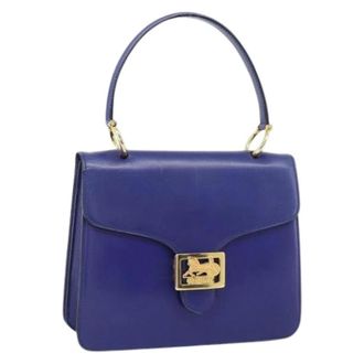 Celine Sac &agrave; main vintage Pre-owned - Femme - Pre-owned - Bleu - Taille: ONE Size