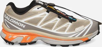Salomon XT-6 Sneakers Silver Sage / Cloudburst / Dragon Fire