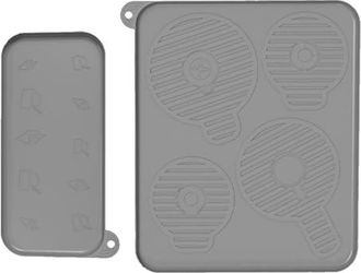 Generic Tapis en silicone pour station de caf&eacute; | Tapis de comptoir de cuisine antid&eacute;rapant | Tapis de s&eacute;chage &agrave; vaisselle absorbant les chocs, accessoire pour