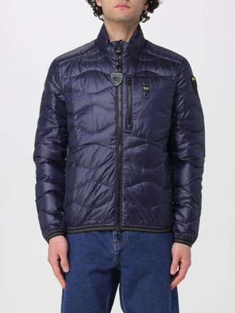 Blauer Jacke Herren Farbe Blau