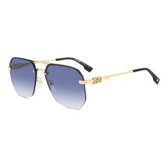 Dsquared2 Retro-Stil Sonnenbrille - - Accessories - Herren - Gelb - 60 MM