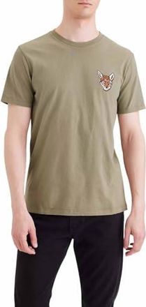 Dockers Homme Logo Tee T-Shirt, Dockers Coyote Athletic Overland Trek (Multi), S