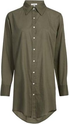 Saison 1865 Chemise ample &agrave; col classique en coton