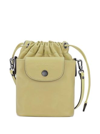 Longchamp sac seau Le Pliage Xtra XS &agrave; lien de resserrage - Vert
