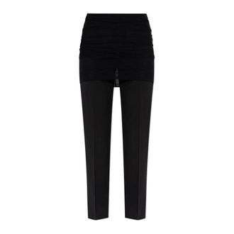 Maison Margiela B&uuml;gelfaltenhose - - Trousers - Damen - Schwarzk - 2XS