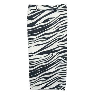 Patrizia Pepe Midirock mit Zebramuster - - Skirts - Damen - Mehrfarbig - L