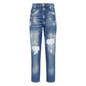 Philipp Plein Denim Boyfriend Hose - - Jeans - Damen - Blau - W25