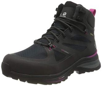 Jack Wolfskin Femme Force Striker Texapore Mid Chaussure de Marche, Phantom Rose, 37 EU