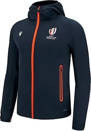 Macron Veste Imperméable Adulte Rugby World Cup 2023 Officiel - Bleu - S