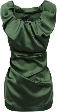 Vivienne Westwood Femme, Robes, Vert, Taille: 36 FR Ginnie Top