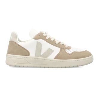 Veja Femme, Chaussures, Beige, Taille: 42 EU Baskets V-10 Multicolore Fermeture Velcro