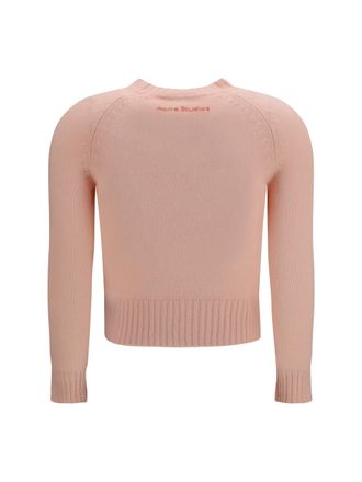 Acne Studios Cashmere Crewneck Sweater - Pink