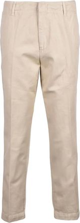 Dondup Femme, Pantalons, Beige, Taille: W30 Janis Chinos