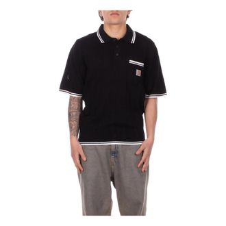 Carhartt Work in Progress Polo Shirt - - Tops - Herren - Schwarzk - S