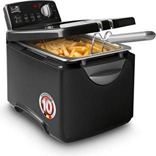 Fritel Fritel Friteuse Turbo SF 4178-3 L - 2300 W - Fen&ecirc;tre de contr&ocirc;le - 2 &agrave; 4 personnes - Huile + graisse solide