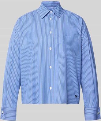 Max Mara Loose Fit Langarmbluse aus reiner Baumwolle Modell OVATTA