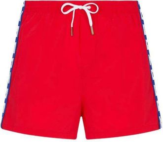 Dsquared2 Homme, Maillots de bain, Rouge, Taille: S Midi Boxer Briefs