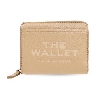 Marc Jacobs Kompakte Mini-Geldb&ouml;rse aus Leder - - Accessories - Damen - Beige - ONE SIZE