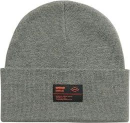 Superdry Surplus Bonnet One Size, Gris pierre m&eacute;lisse