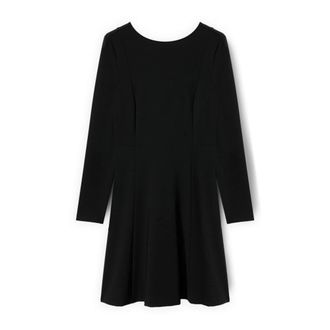 Motivi Etuikleid in Milano-Maschen - - Dresses - Damen - Schwarzk - S