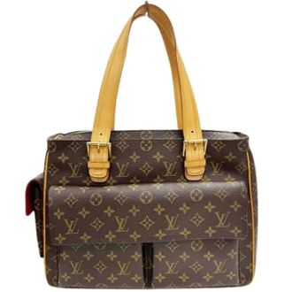 Louis Vuitton Sac bandouli&egrave;re vintage Monogram pr&eacute;-poss&eacute;d&eacute; - Femme - Pre-owned - Brun - Taille: ONE Size