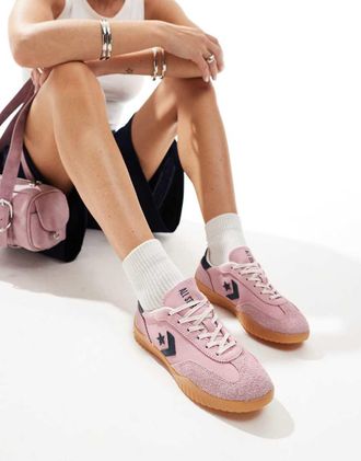 Converse Run Star Ox - Baskets - Rose et bleu marine
