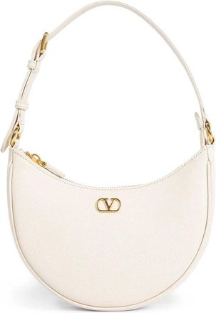 Valentino Garavani Femme, Sacs, Blanc, Taille: ONE Size VLogo Signature Mini Sac Hobo