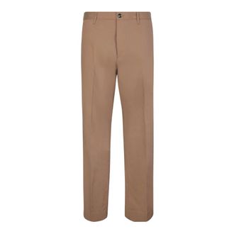 Nine In The Morning Homme, Pantalons, Beige, Taille: M Pantalon de Costume Slim Fit Taupe
