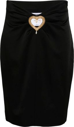 Moschino Femme, Jupes, Noir, Taille: 40 FR Short Skirts