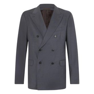 Slowear Slowear, Homme, Costumes, Gris, Taille: L Veste crois&eacute;e