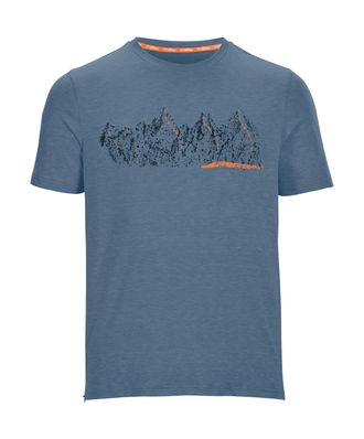 Killtec T-Shirt KILLTEC MN TSHRT C, Herren, Gr. 6XL, denim, Obermaterial: 92% Polyester, 8% Elasthan, Rundhals, Shirts T-Shirt, Schnelltrocknendes Herren T-Sh