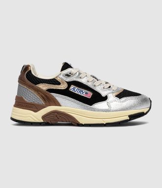 Autry Baskets Hyperway Low Mlea Su Mesh Silver Black