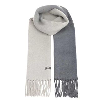 Jacquemus Homme, Accessoires, Gris, Taille: ONE Size Moisson Scarf